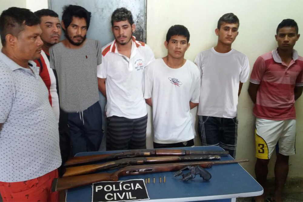 Sete Presos Por Tráfico De Drogas E Posse Ilegal De Armas Em Maraã