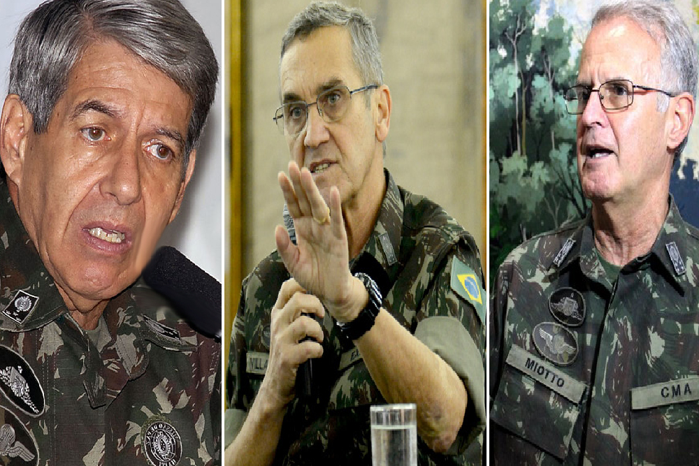 Comandante do Exército repudia impunidade e tem apoio de ex-comandantes ...