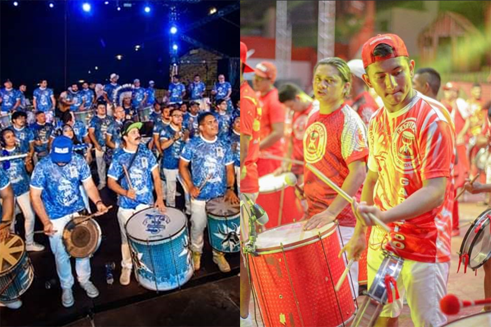 Batucada do Garantido e Marujada de Guerra do Caprichoso são atrações ...