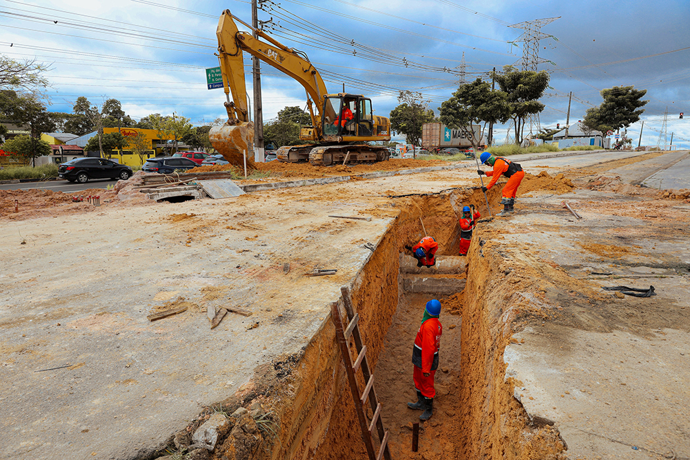 Seminf Atua Na Implantação De Drenagem Profunda Em Obra Do Complexo