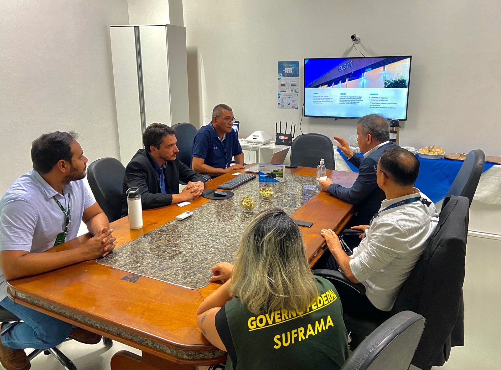 Suframa conhece planos de crescimento da Elsys em visita